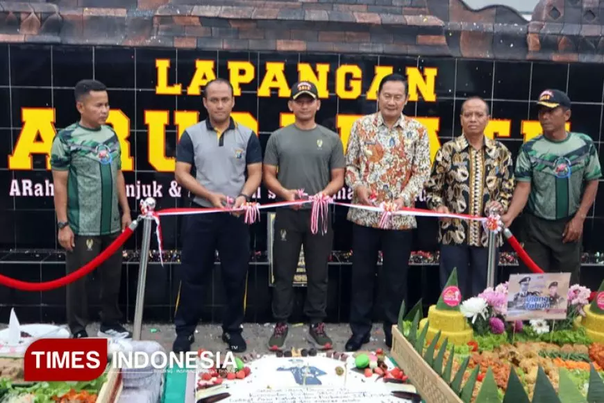 Peresmian Lapangan Arupadatu: Kado Istimewa di Ulang Tahun Dandim ...