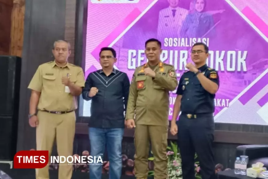 Satpol PP Jember dan Bea Cukai Gelar Sosialisasi Pencegahan Peredaran ...